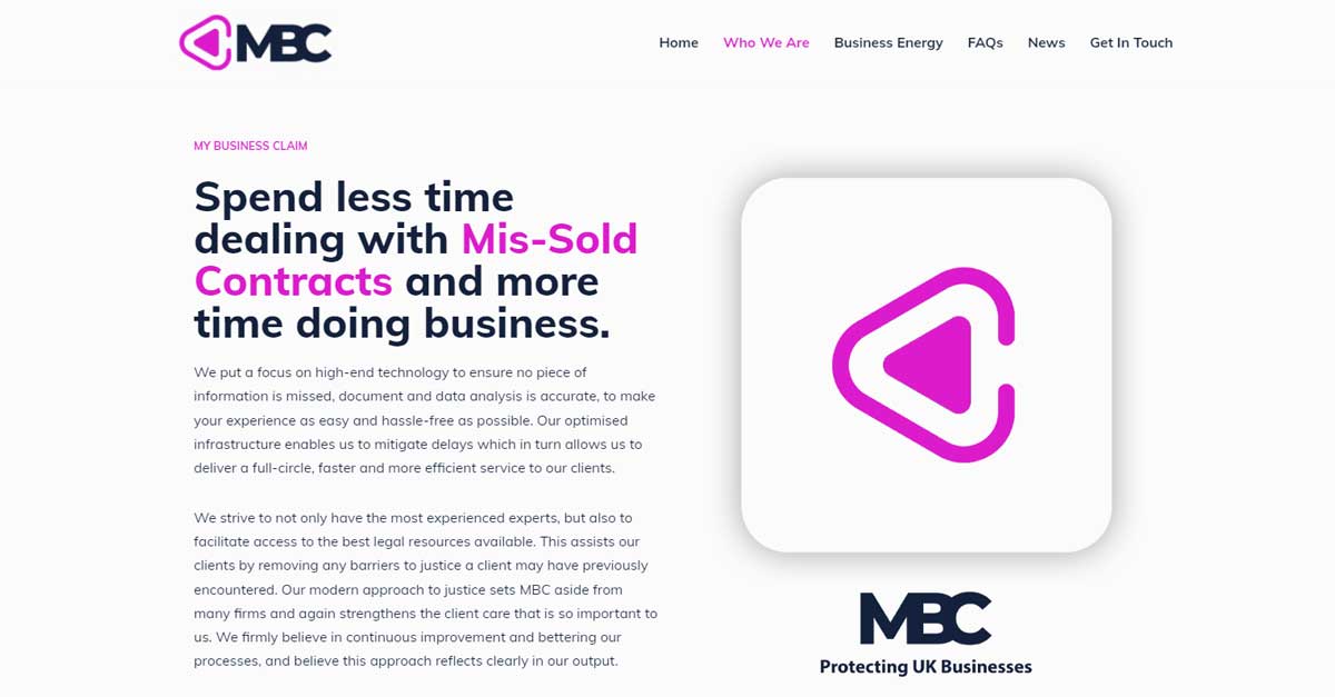 Mis-Sold Business Energy Contracts | Business Energy Claims